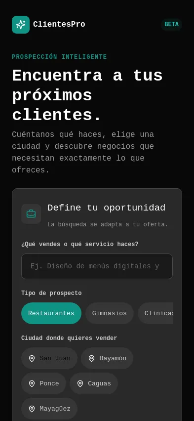 ClientesPro Connect
