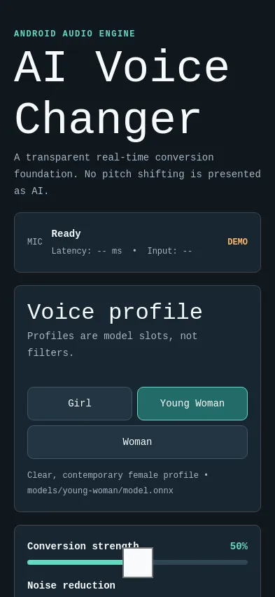 AI Voice Changer RT