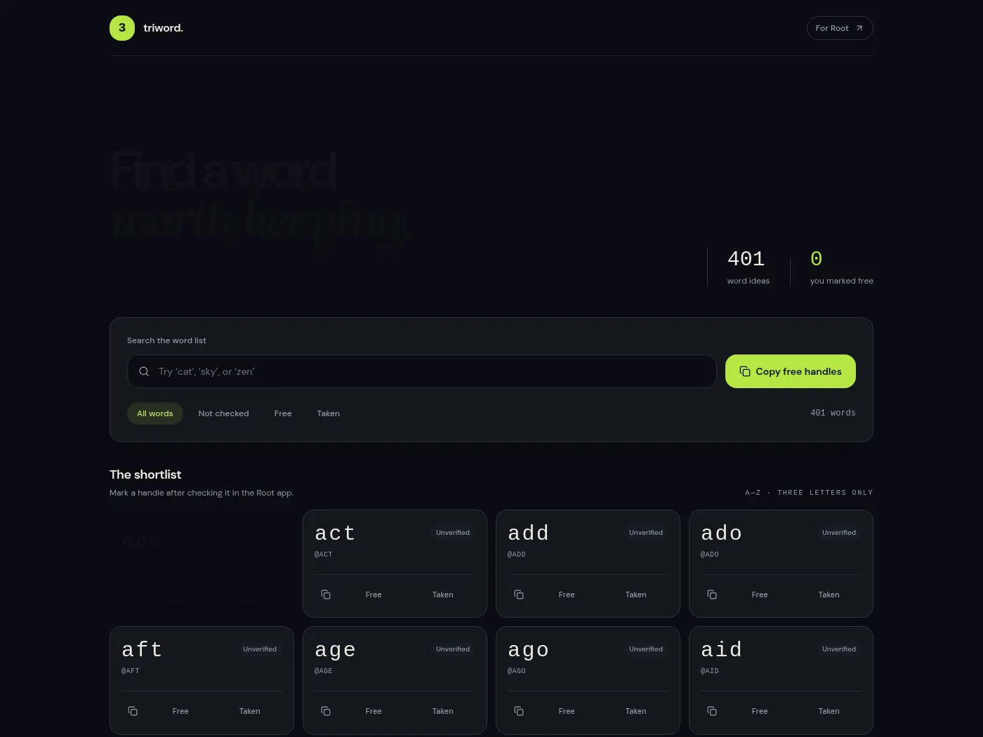 Sandbox Username Checker