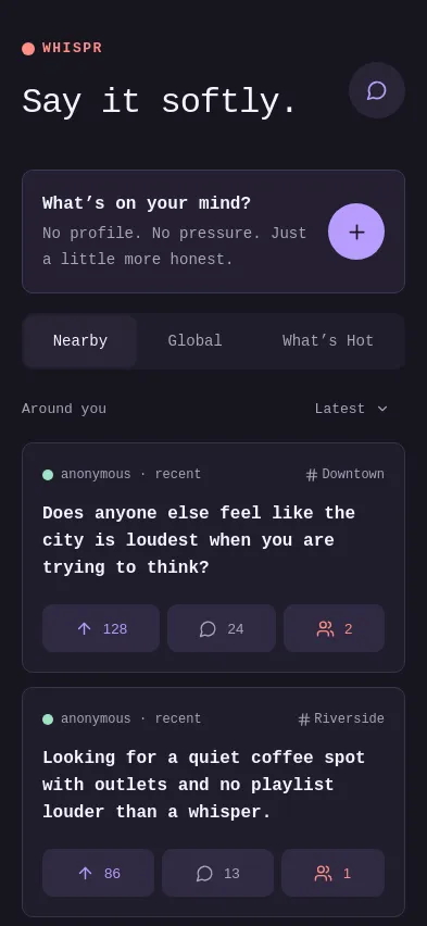 Whispr Connect