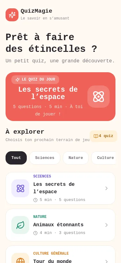 QuizMagie Mobile