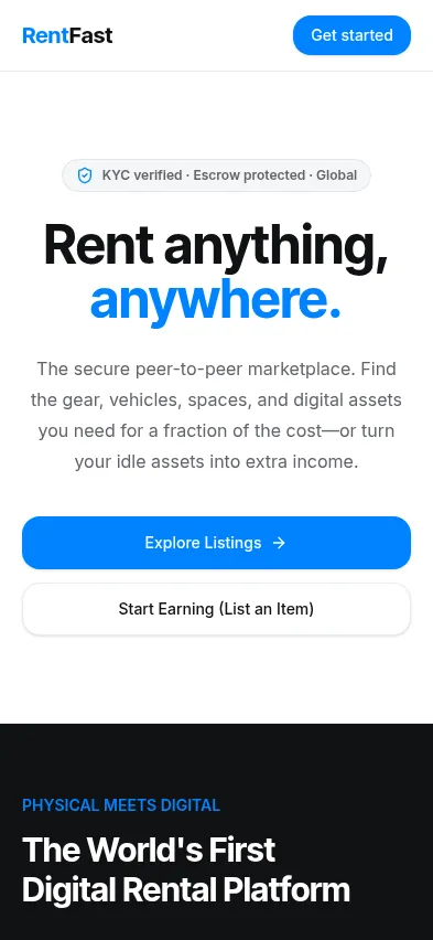 RentFast Android Wrapper