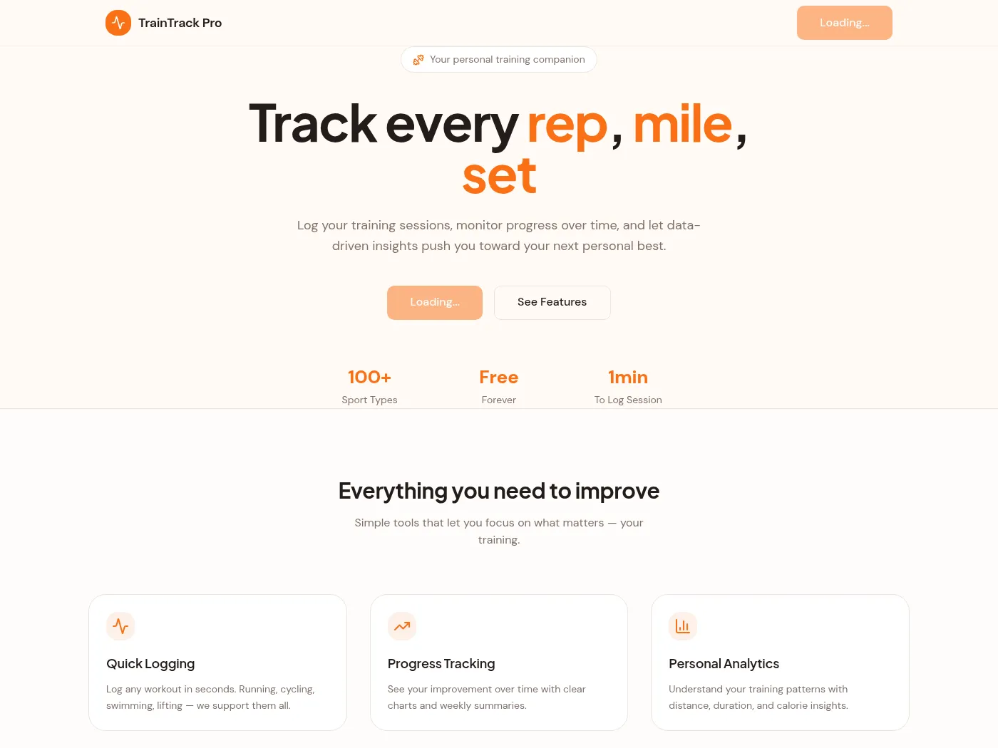 TrainTrack Pro