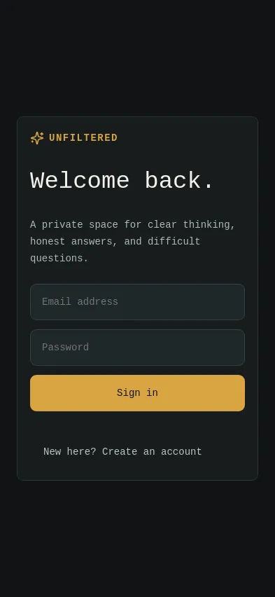 Unfiltered AI Assistant