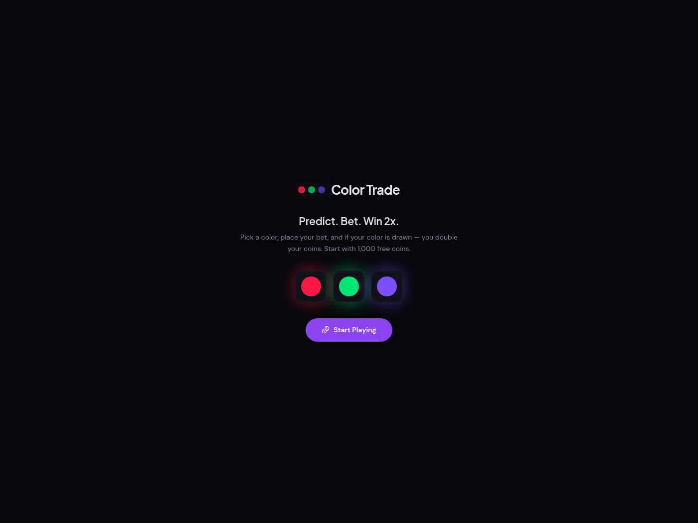 Color Trading Assistant