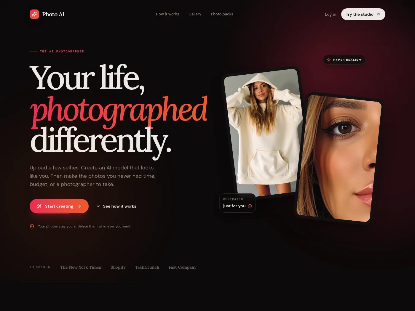 PhotoAI Ultimate Redesign