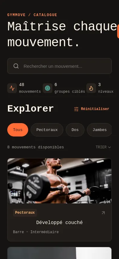 GymMove Tracker
