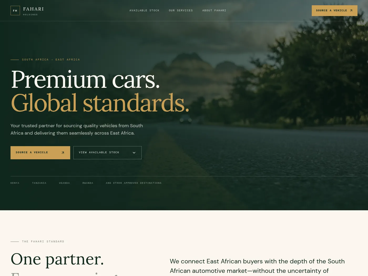 Fahari Premium Car Export