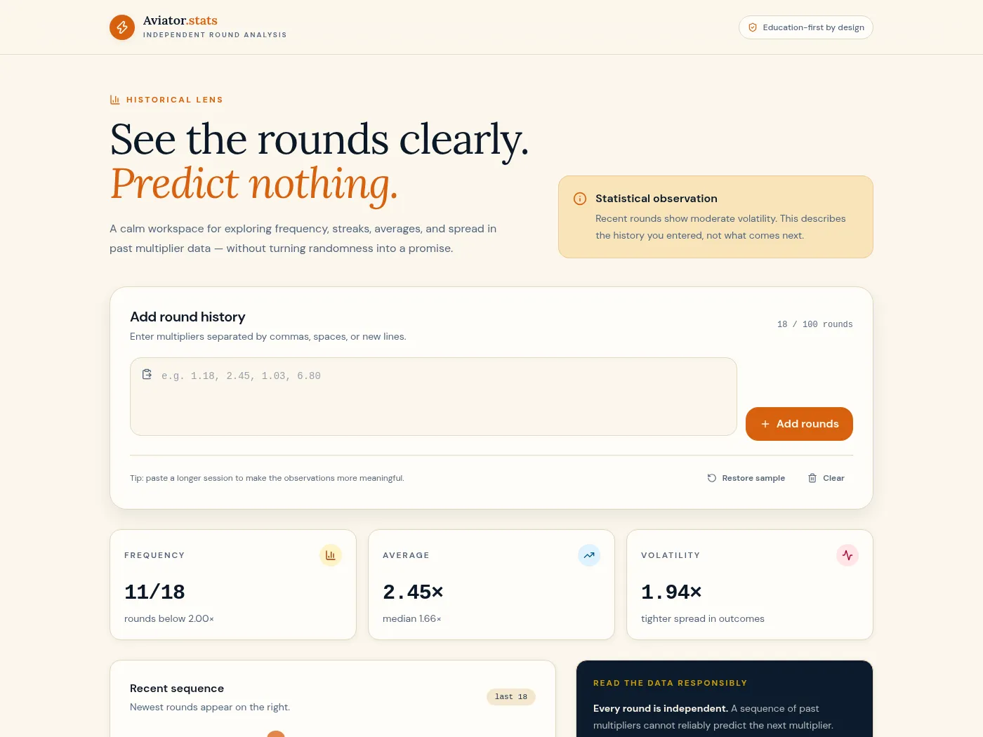 Aviator Stats Bot