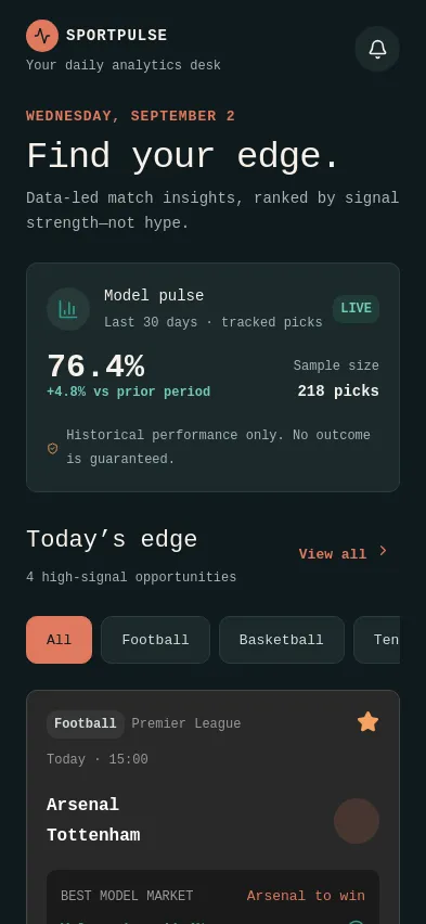 SportPredict Pro