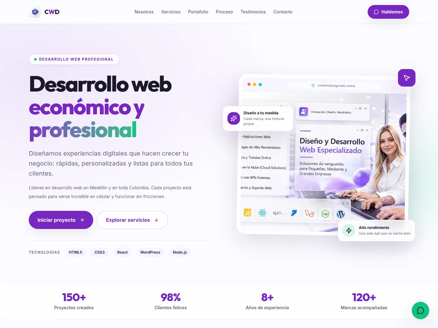 CreativeDesign Web Replica