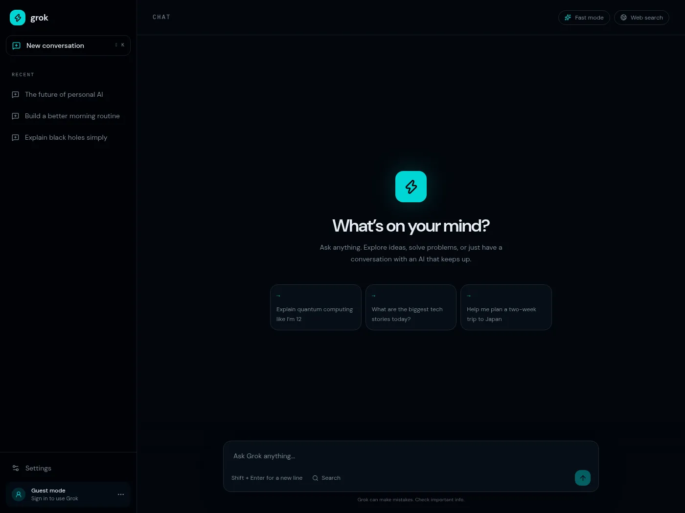 Grok Clone AI