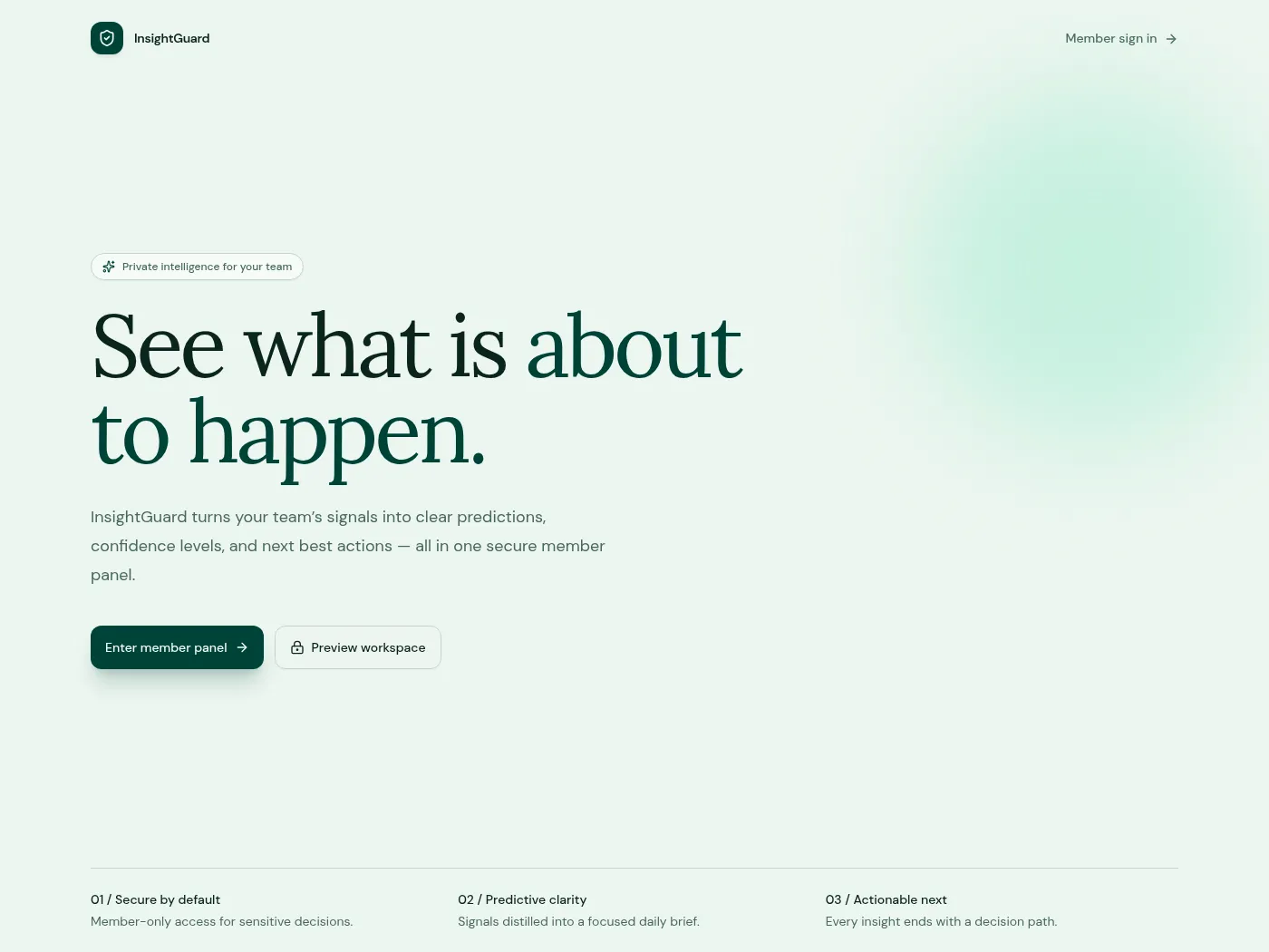 InsightGuard Member Portal