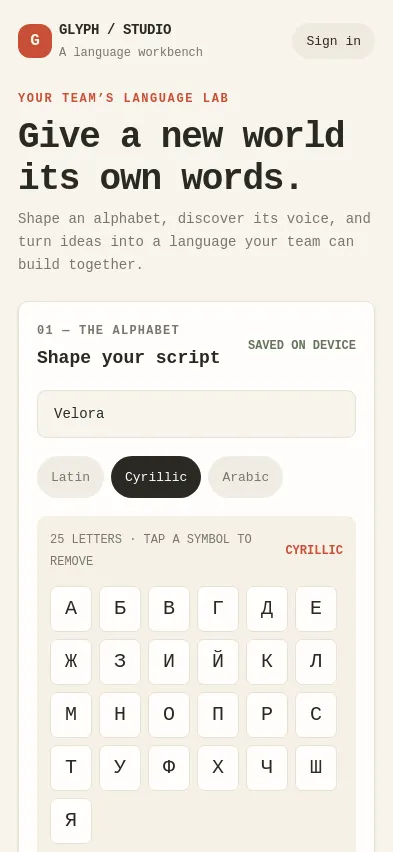 AI ScriptCraft Mobile