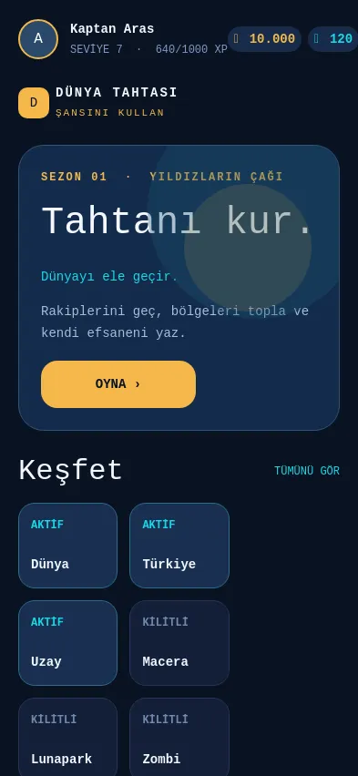 DÜNYA TAHTASI
