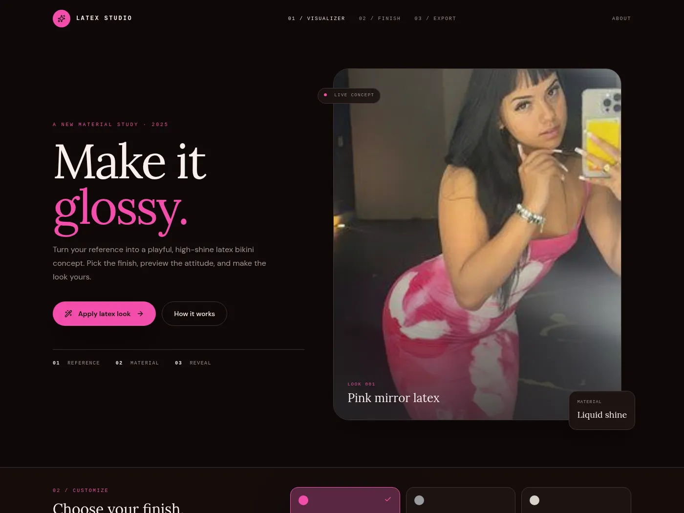 LaTeX Bikini Visualizer
