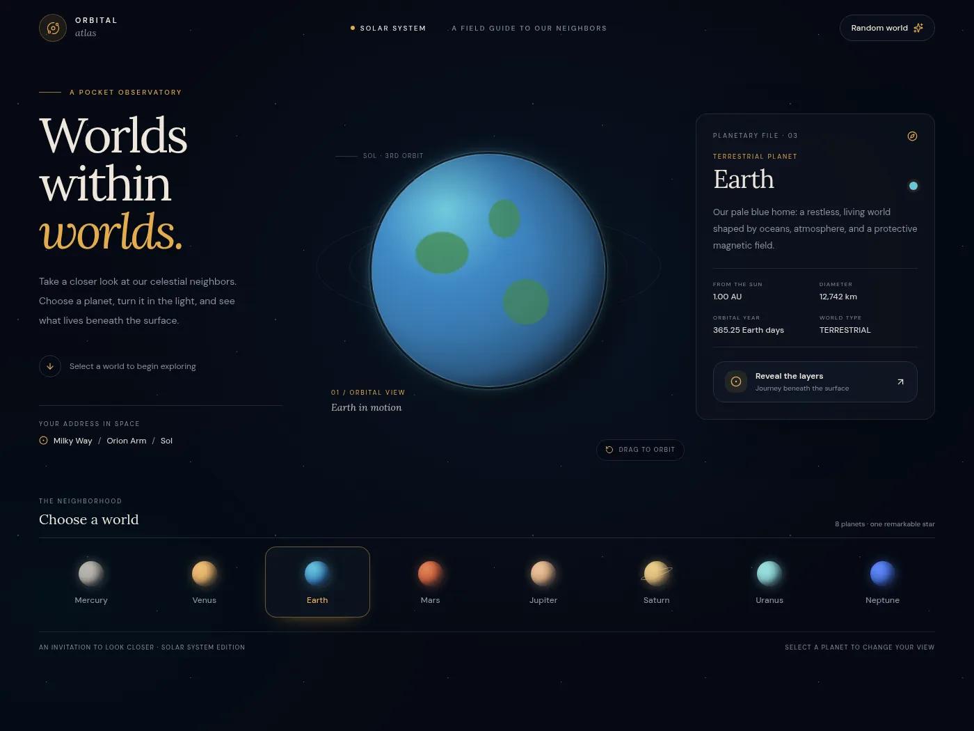 Planet Explorer 3D