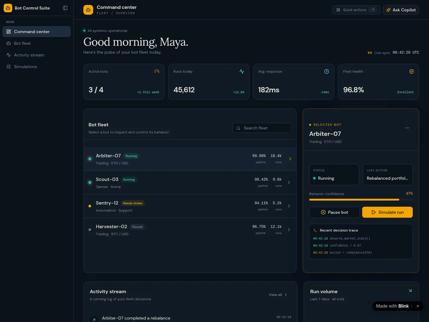 Bot Control Suite