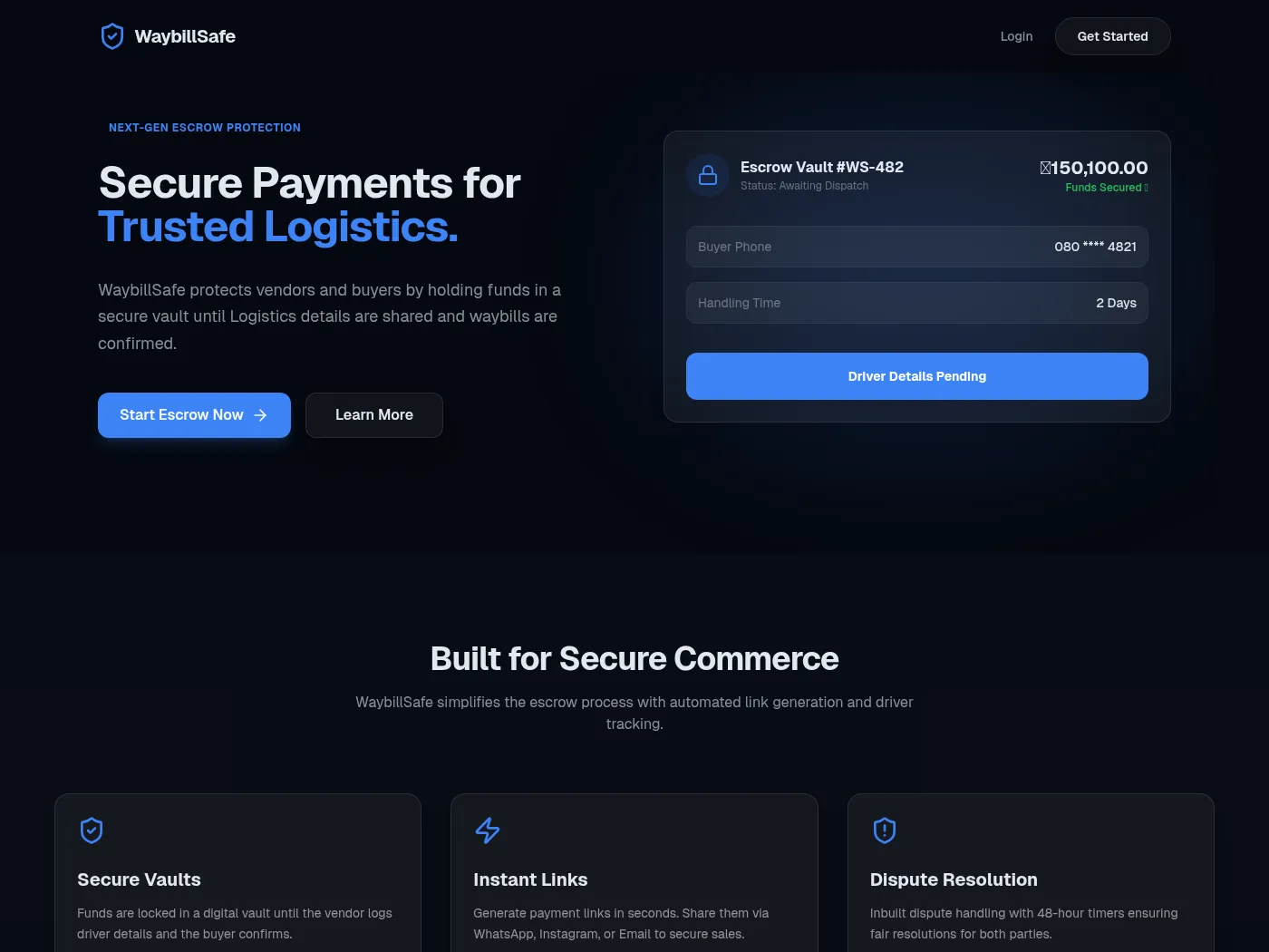 WaybillSafe Escrow Platform (Remix)