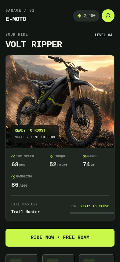 E-MOTO Dirt Legends