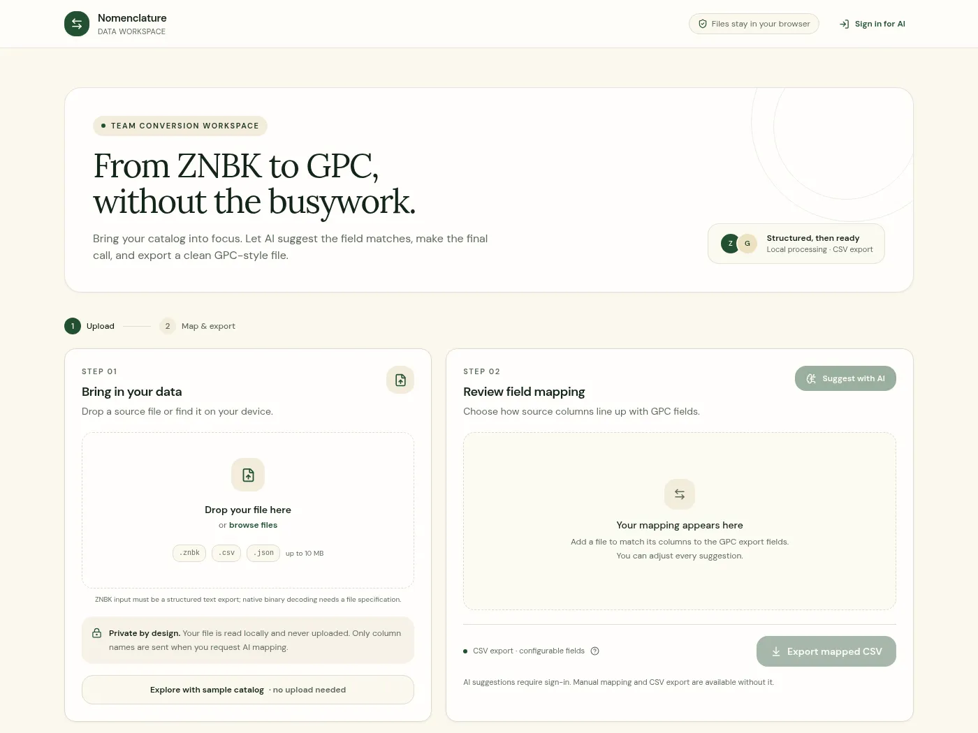 ZNBK to GPC Converter