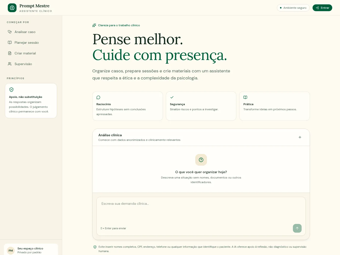 Prompt Mestre Assistente