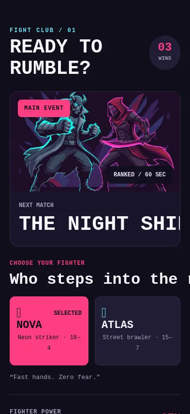 Fight Club Mobile