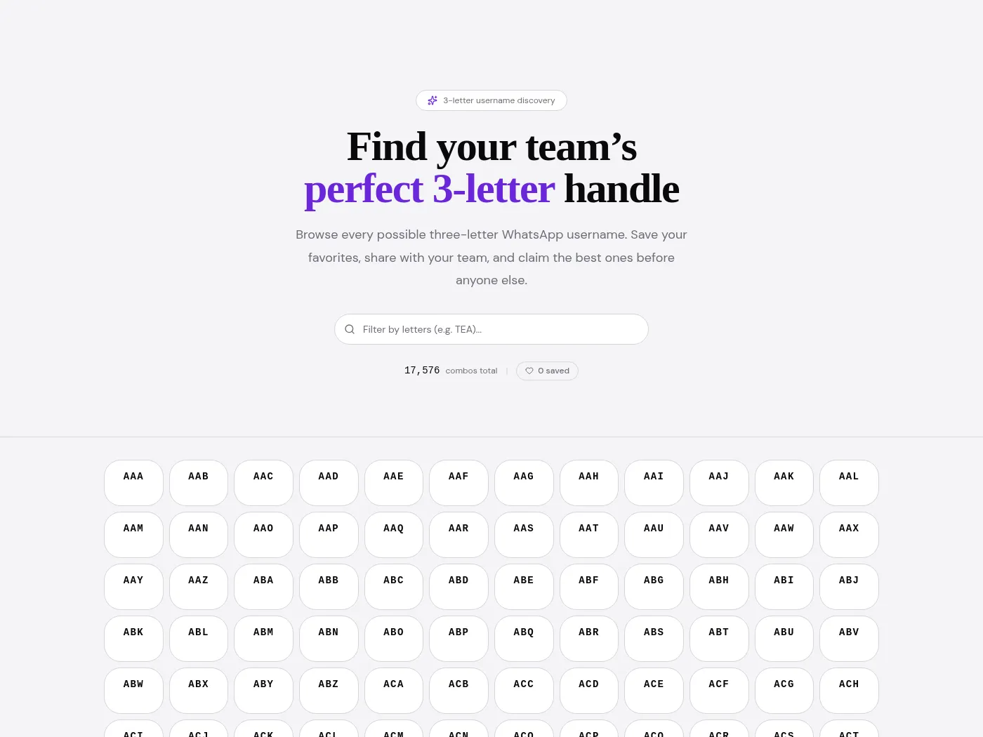 W3 Chat Finder