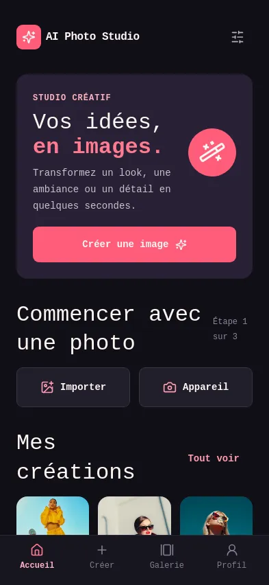 PixelMorph AI Studio