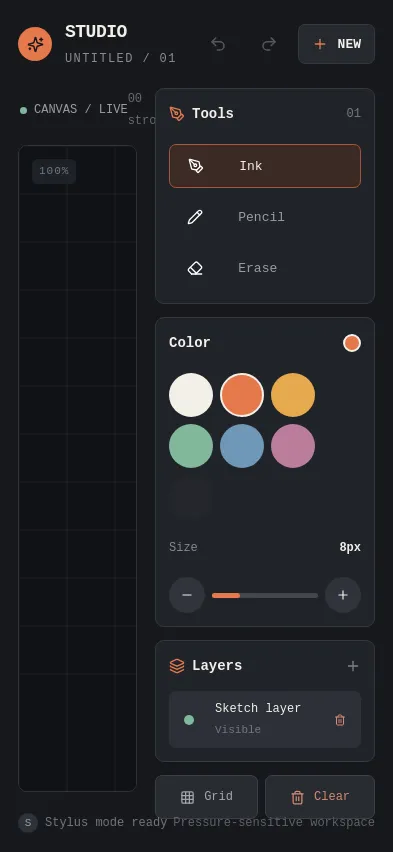 Painter Stylus Art App
