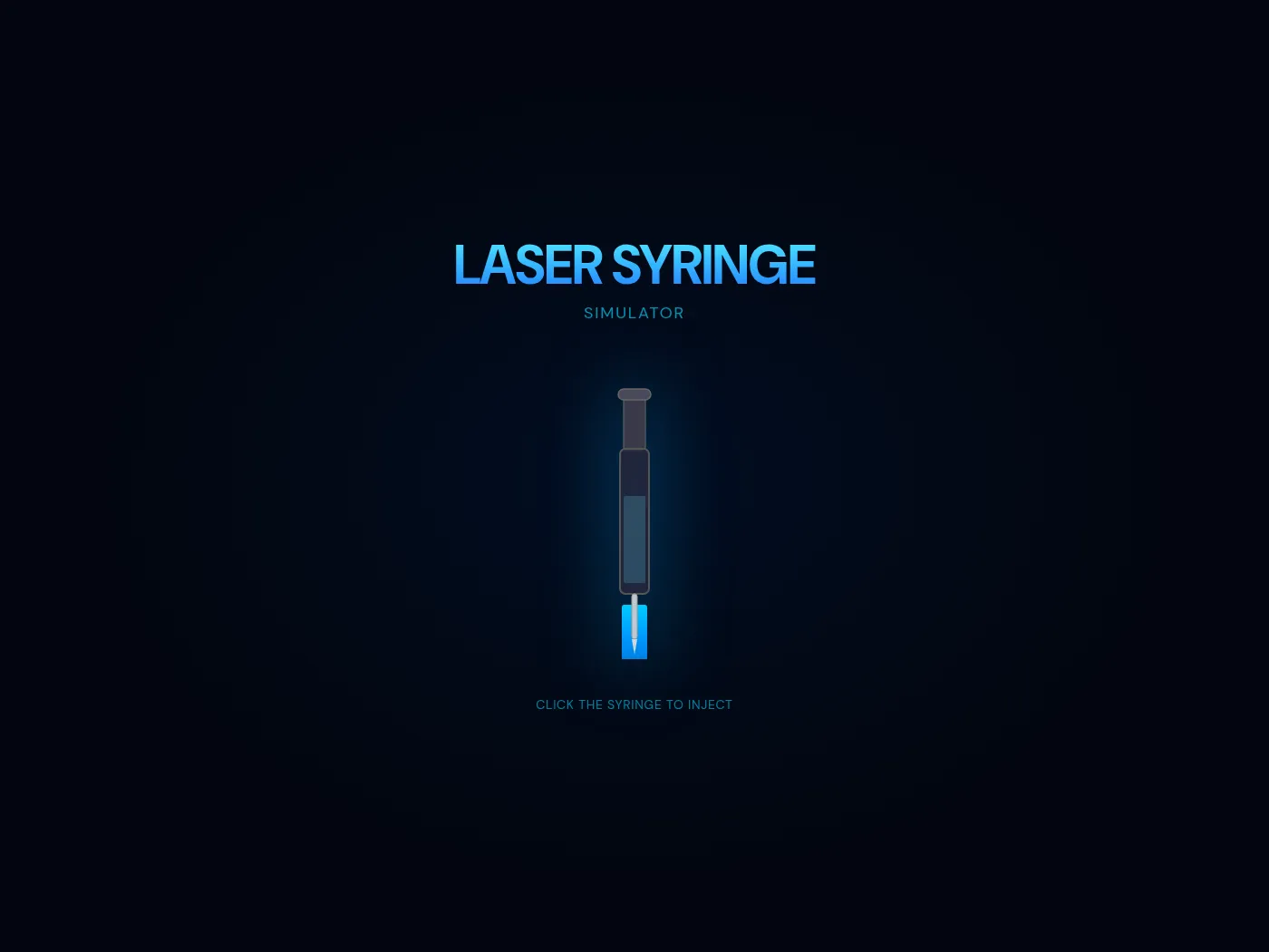 Laser Syringe Simulator