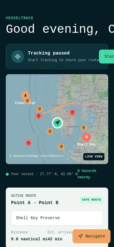VesselTrack Navigator