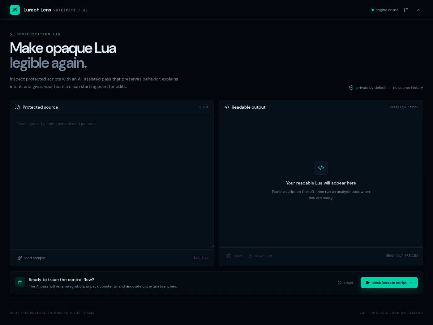 Luraph Lua Deobfuscator