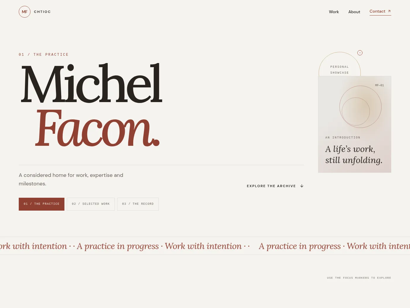 Michel Facon Showcase