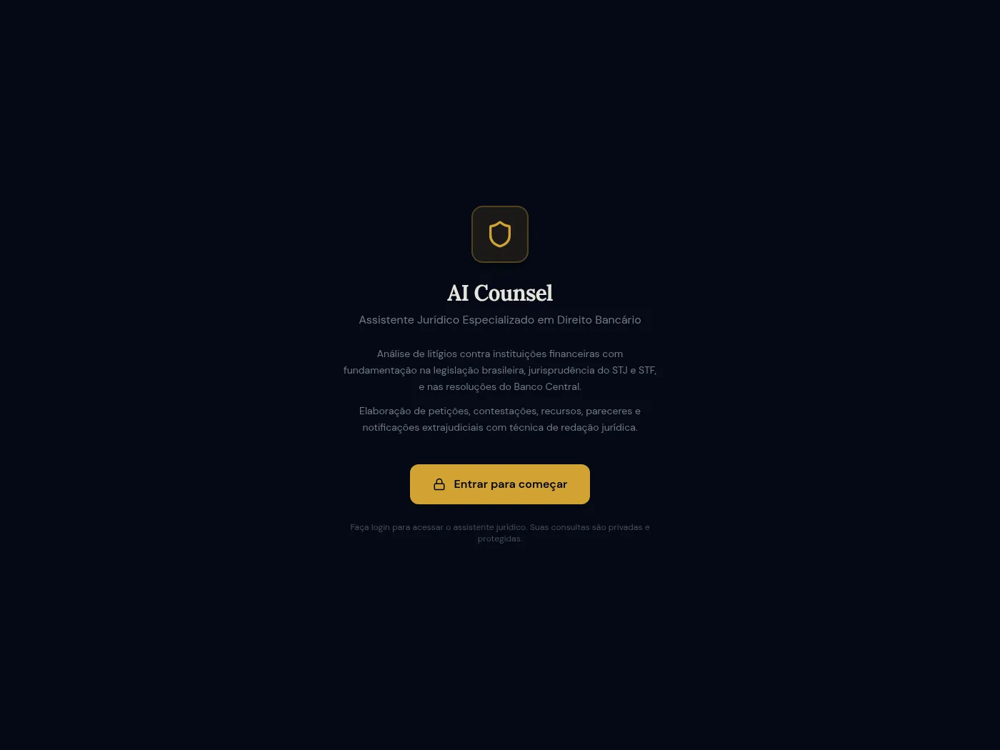 LegalBanking AI Counsel