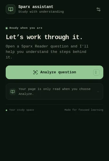 Sparx Answer Assistant