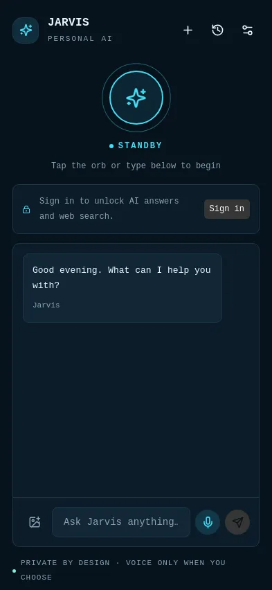 Jarvis AI Voice Assistant