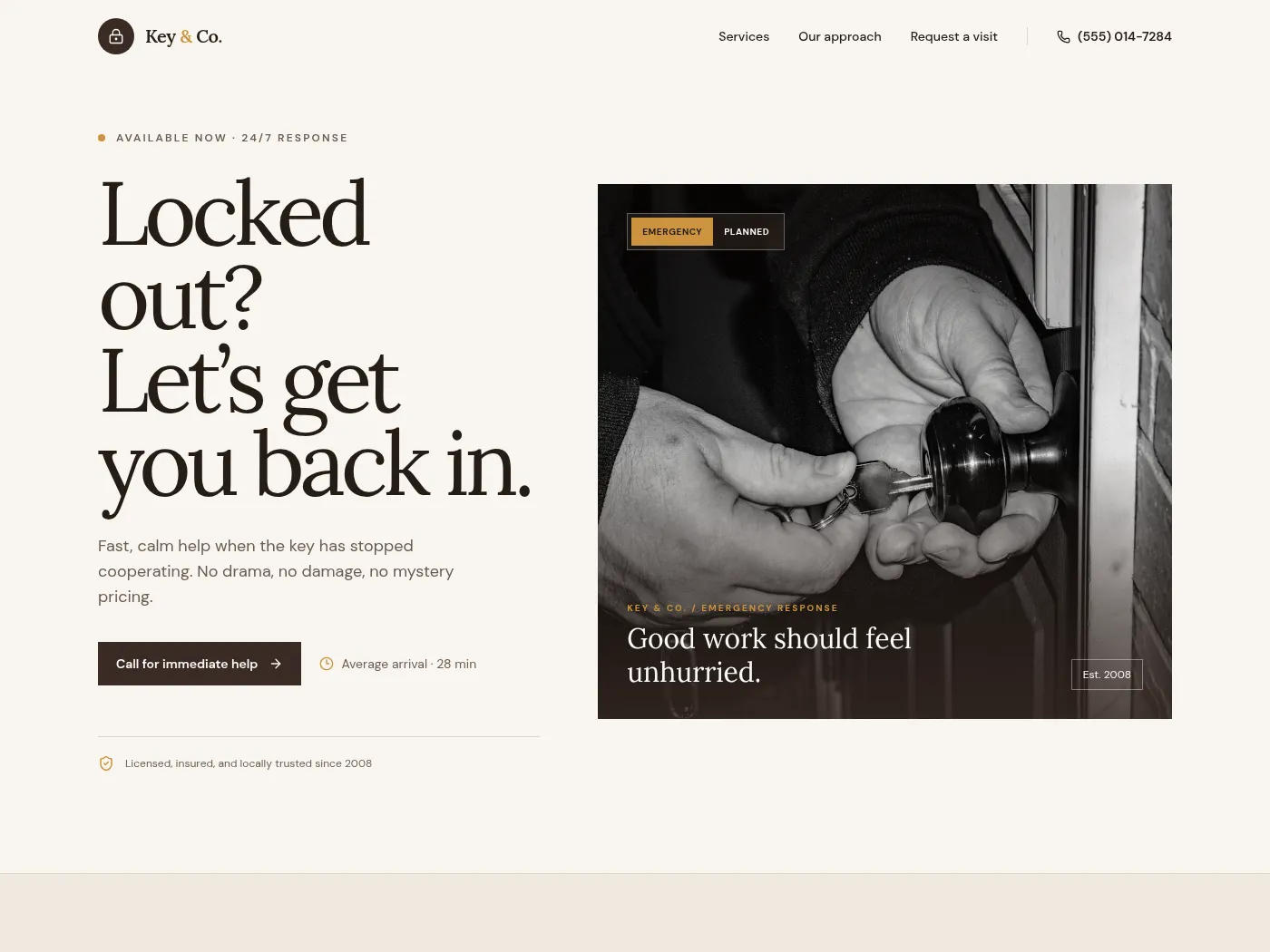 Locksmith Pro Site