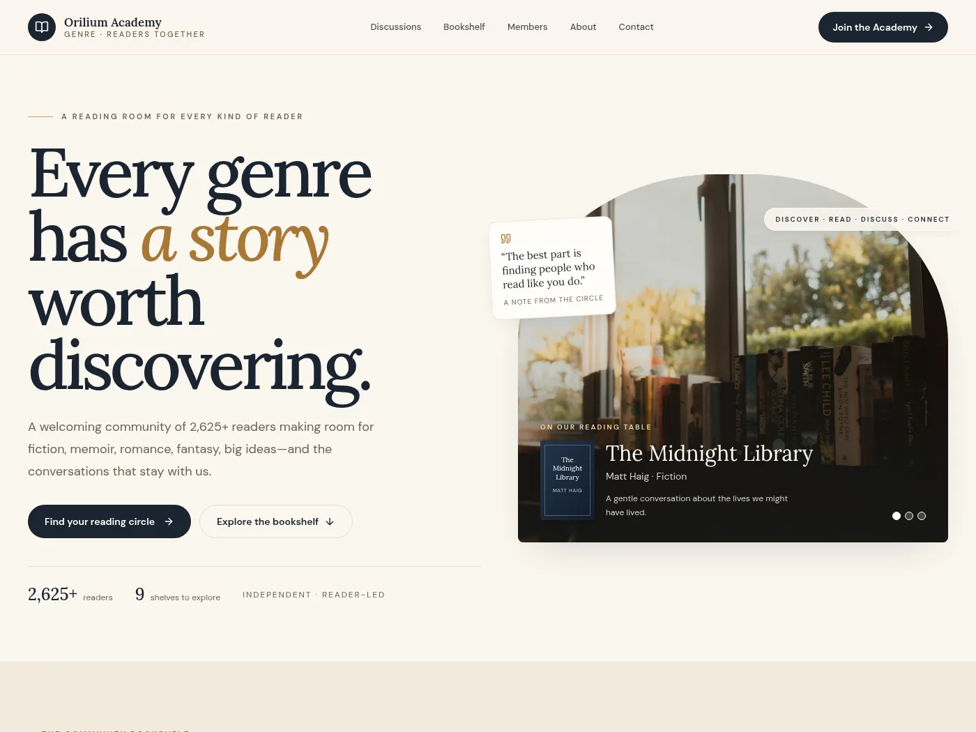 Orilium Academy Genre Site