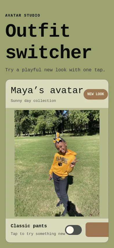 Avatar Outfit Switcher