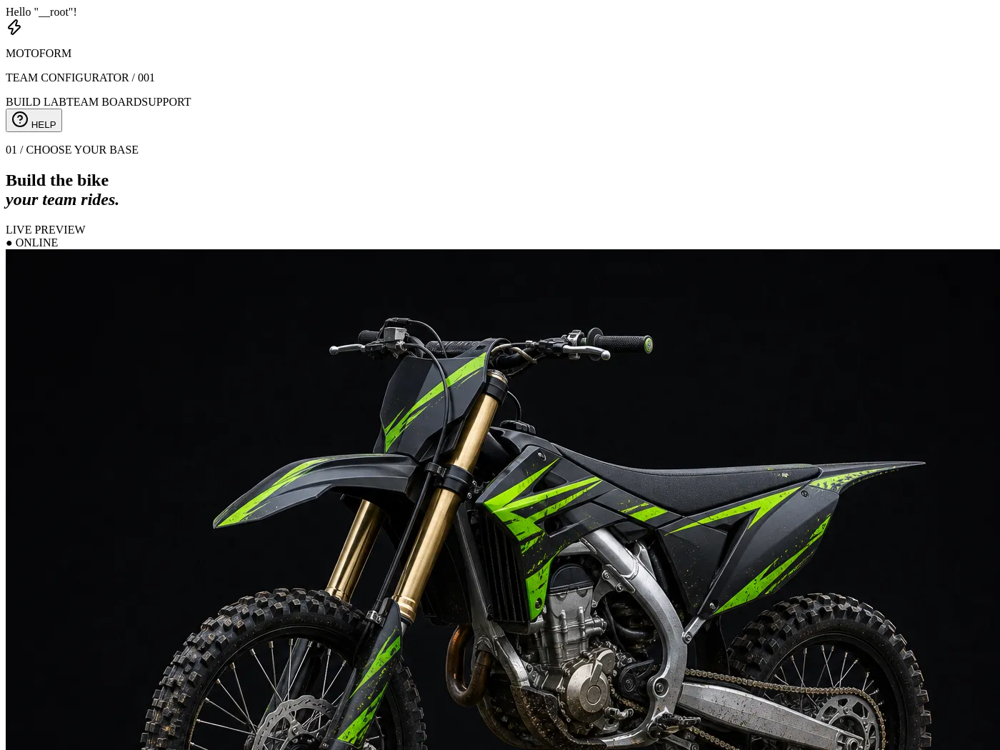 3D Bike Customizer