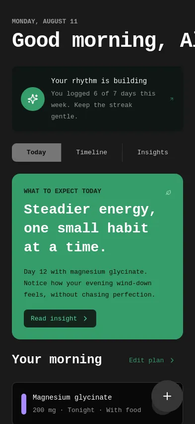 NutriSync Wellness Tracker