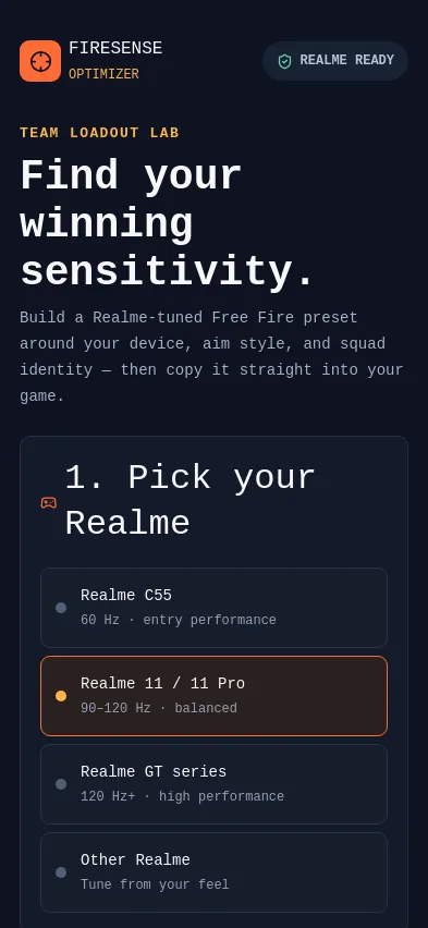 FireSense Optimizer