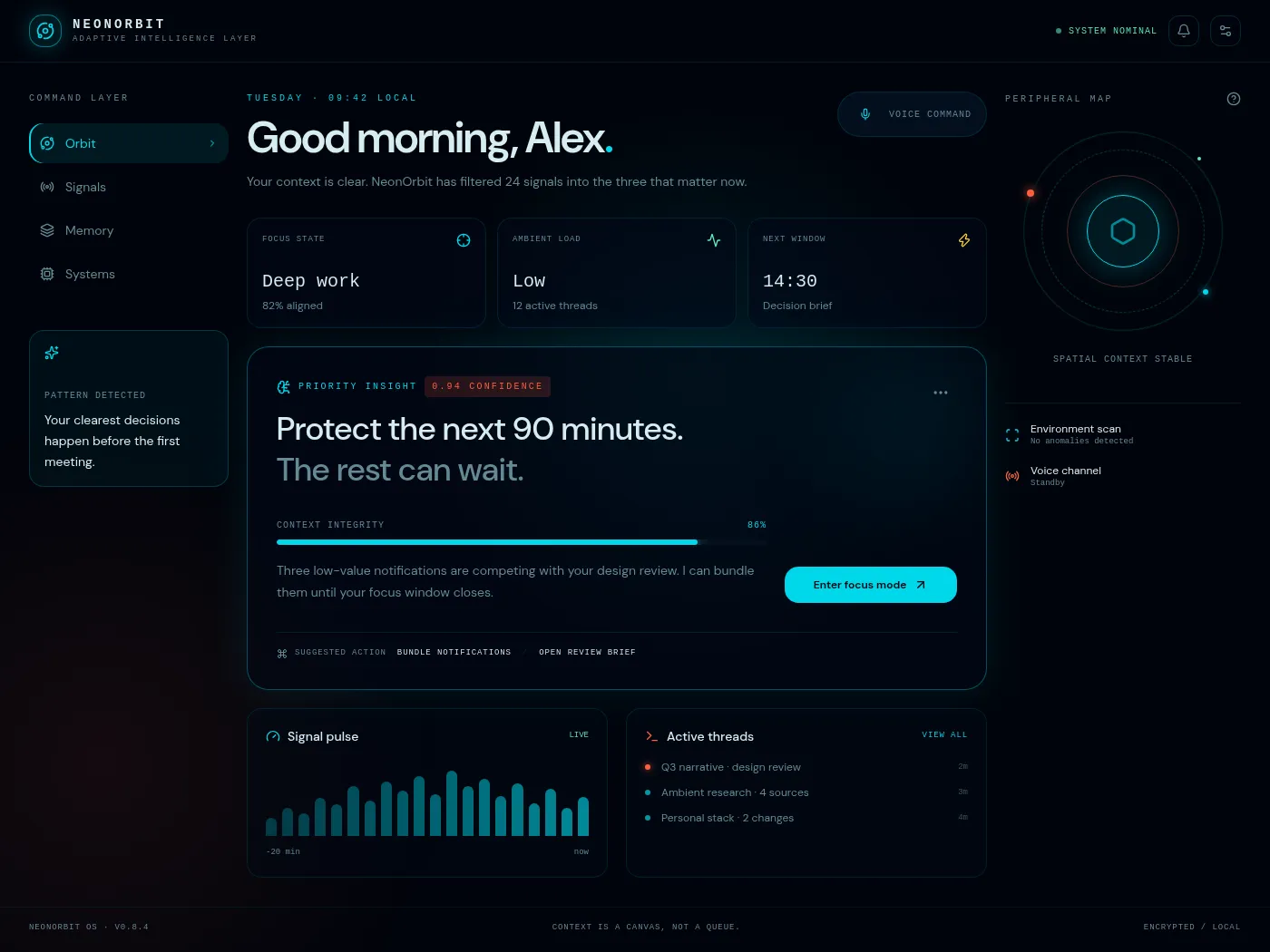 NeonOrbit UI System
