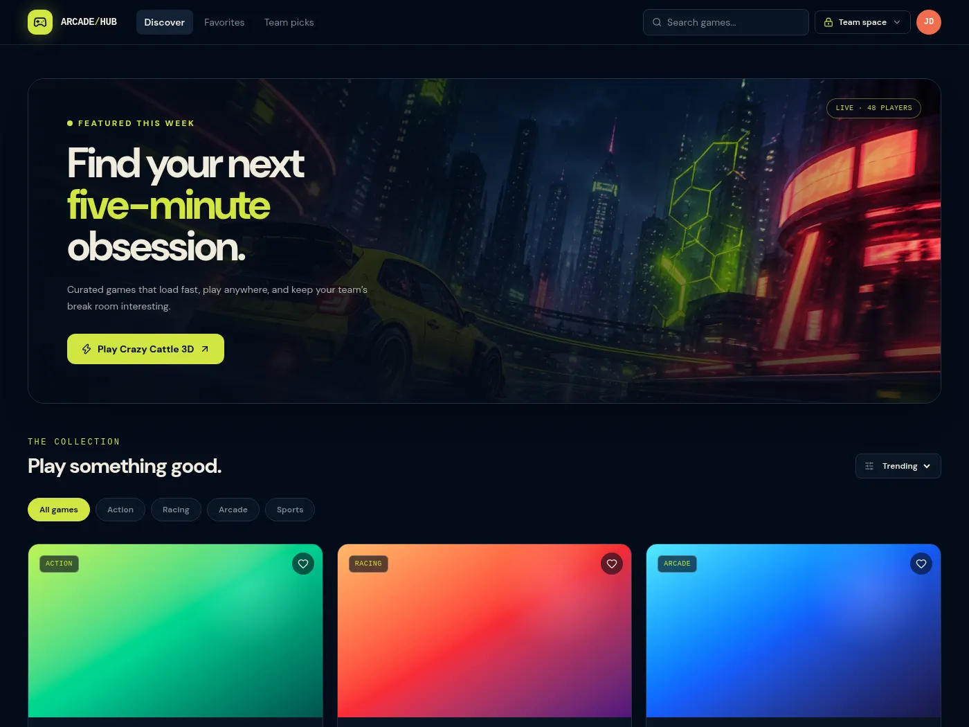 Unblocked Arcade Hub