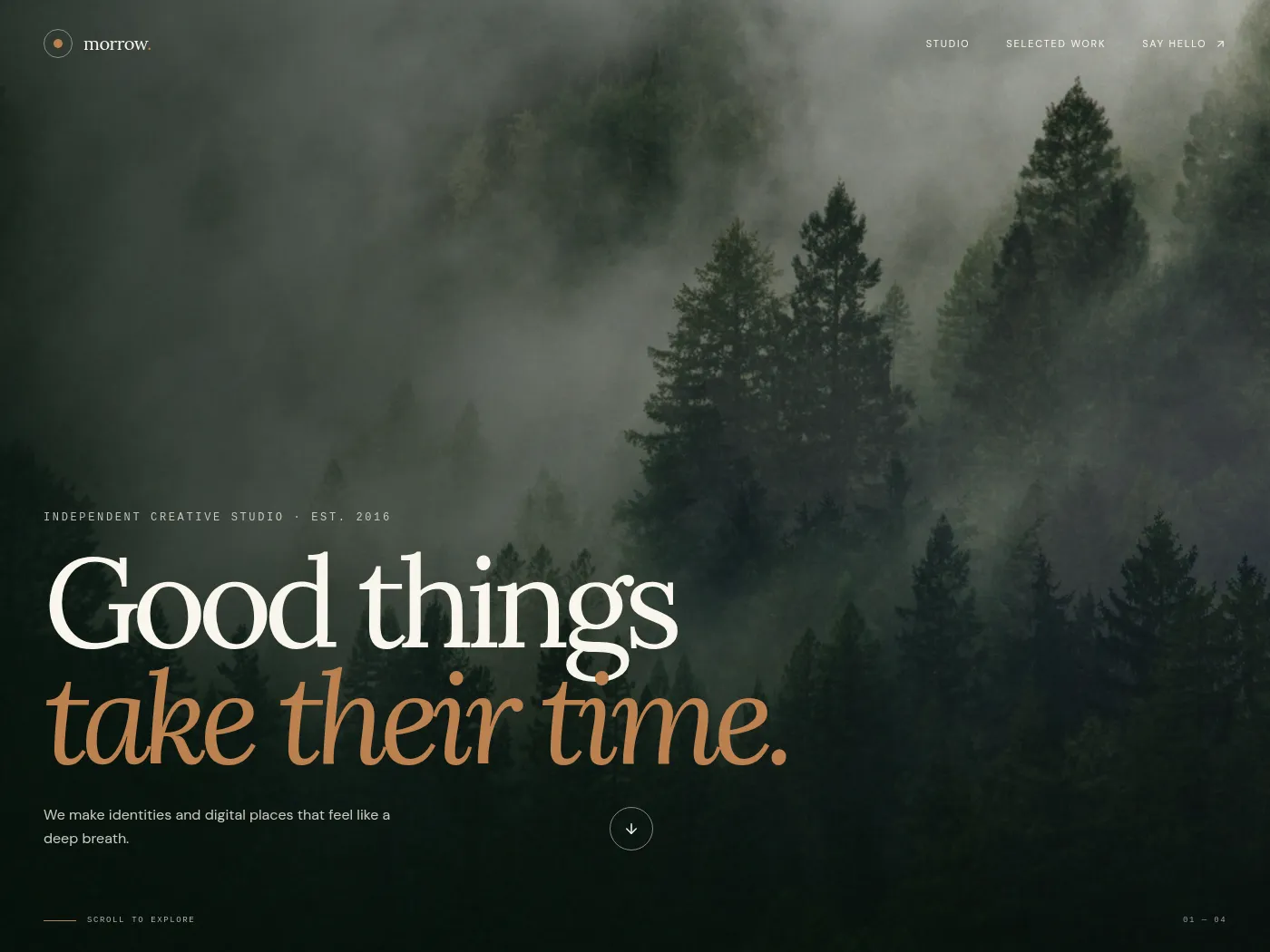 Parallax Brand Showcase
