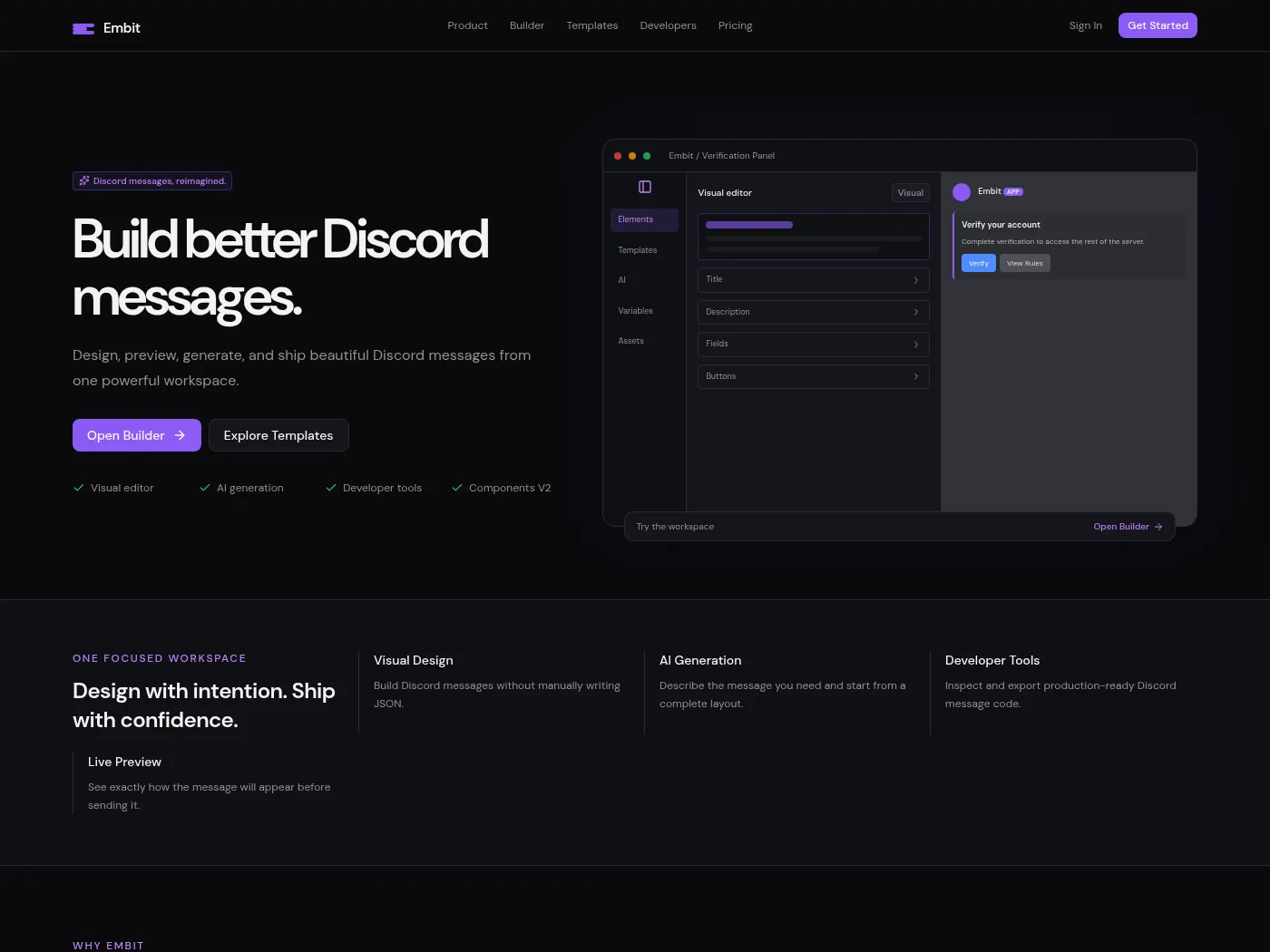 Embit SaaS UI Kit