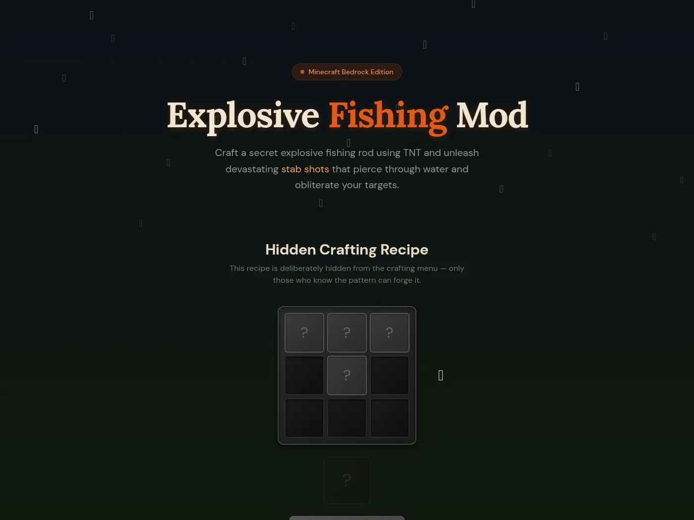 Explosive Fishing Mod