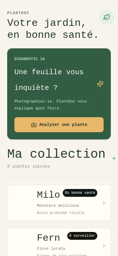 PlantDoc Mobile AI