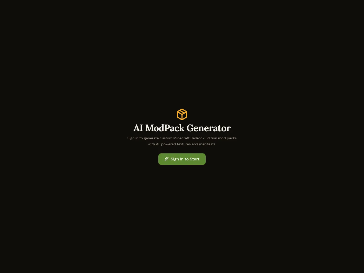 AI ModPack Generator